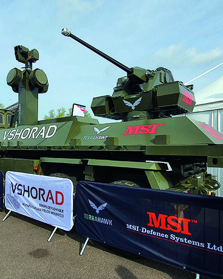 MSI-DS TERRAHAWK VSHORAD - MSI Defence Systems US LLC